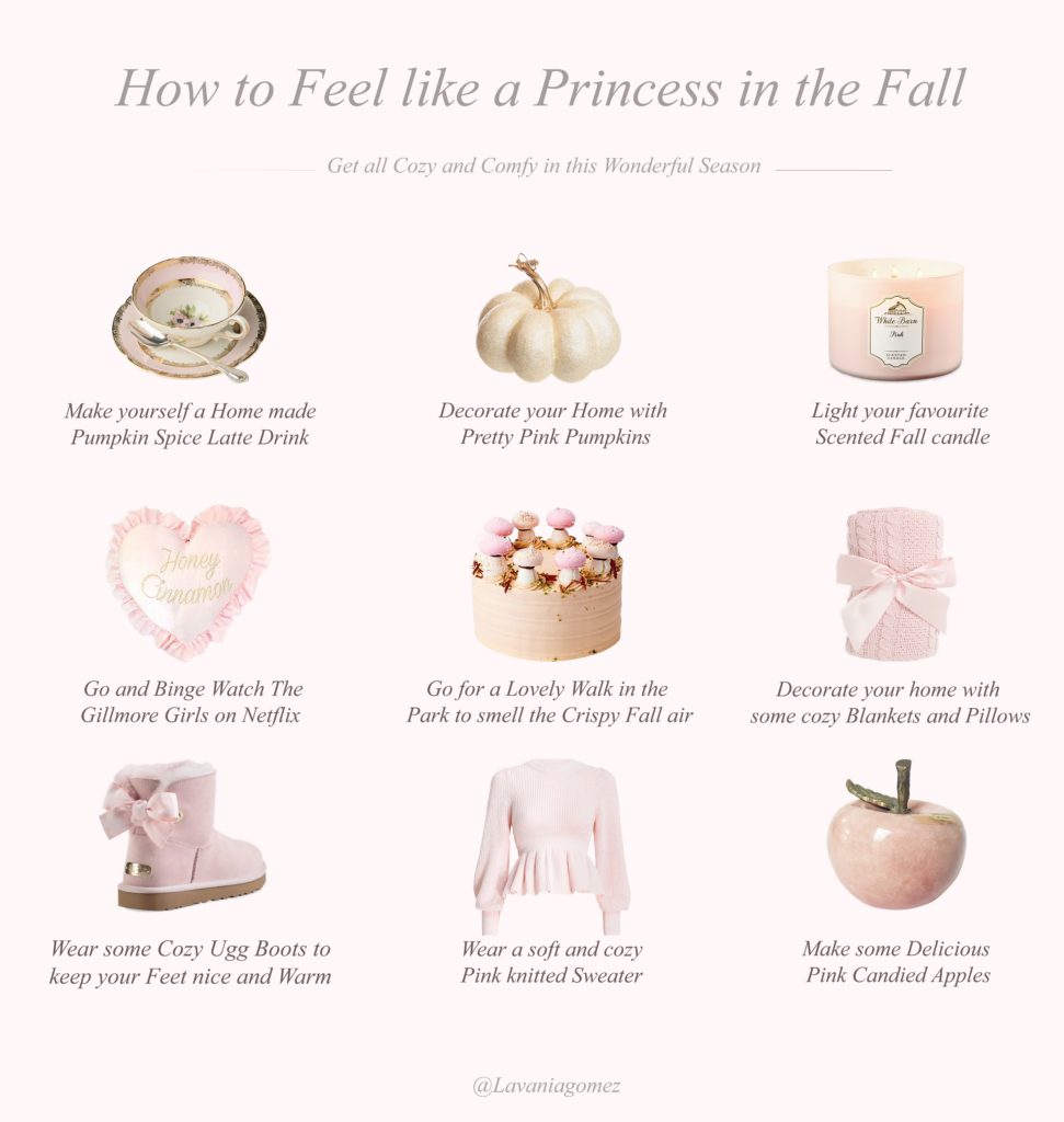 HOW TO FEEL LIKE A PRINCESS IN THE FALL SEASON.. – La Vania